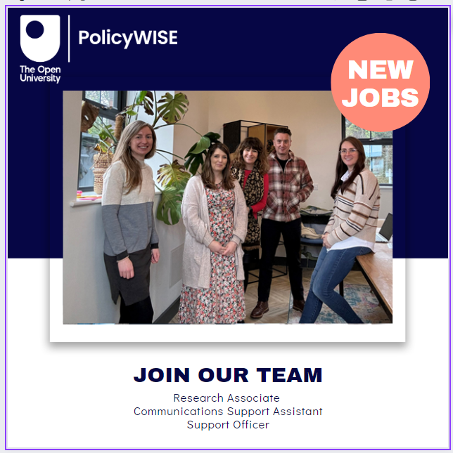 PolicyWISE is recruiting | policyWISE
